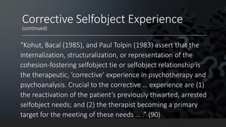 Self Psychology in Brief | PPTX