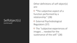 Self Psychology in Brief | PPTX
