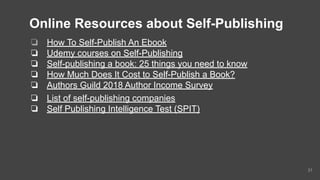 Self publishing explained | PDF