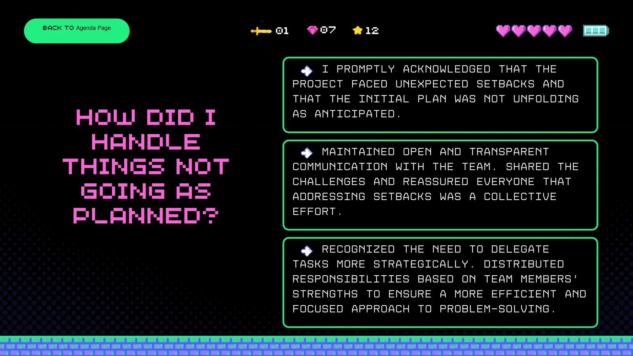 Self Reflection Portfolio ICT500 | PPTX