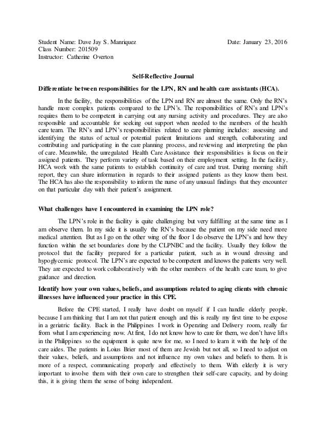 I Need An Example Of A Reflective Journal Reflective Journal Writing I Need An Example Of A Reflective Journal Reflective Journal Writing
