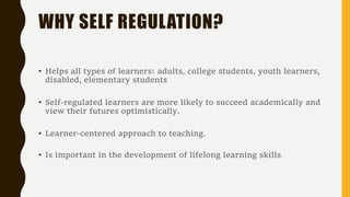 Self regulated learning | PPTX