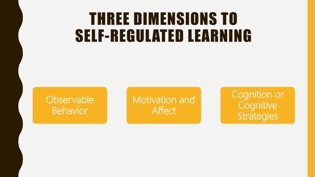 Self regulated learning | PPTX | Education