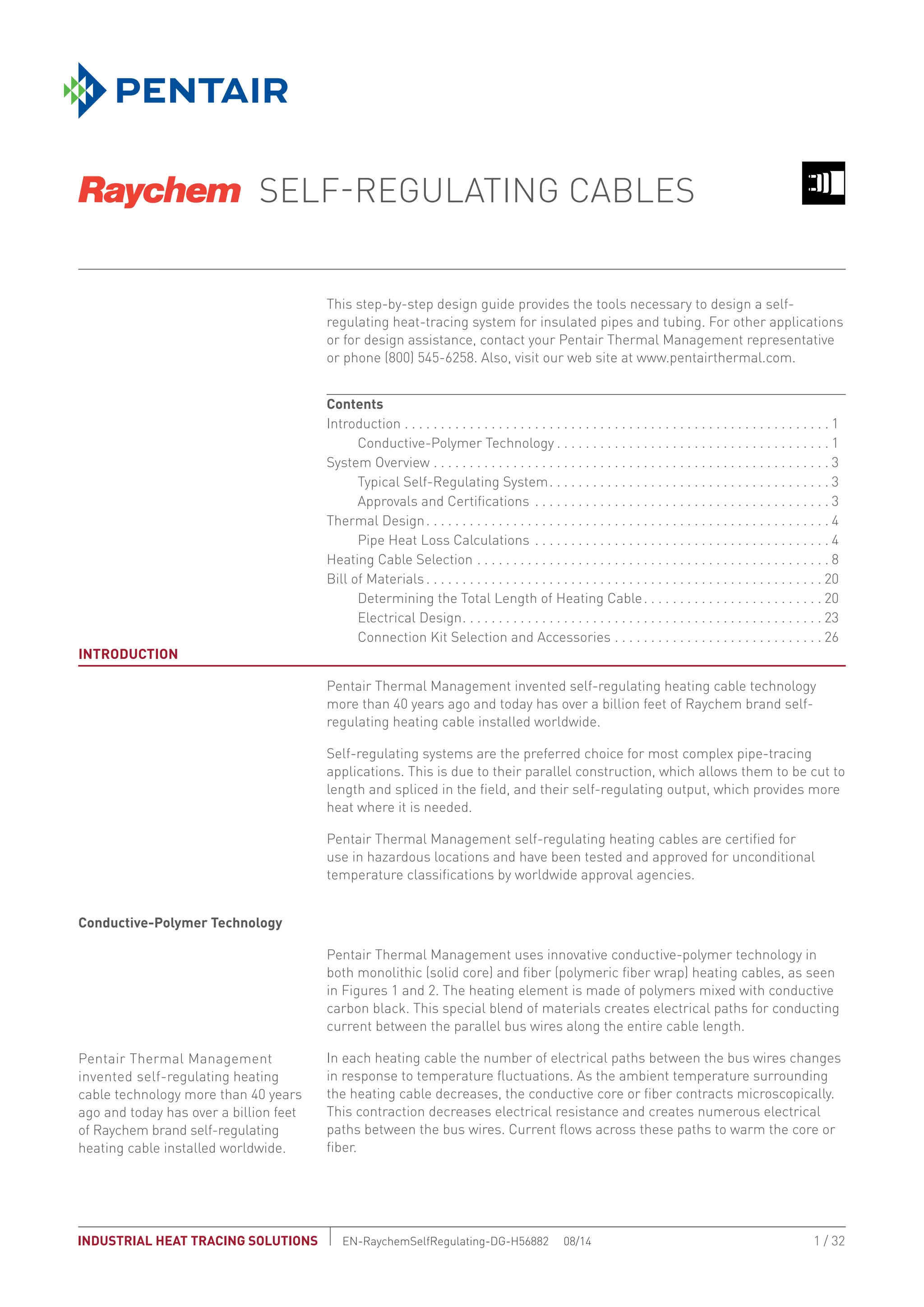 Self Regulating Heat Trace Guide | PDF