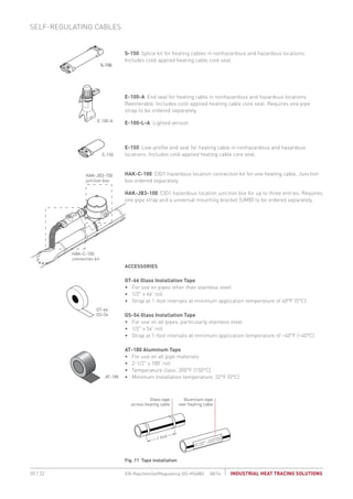 Self Regulating Heat Trace Guide | PDF