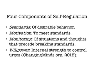 Self Regulation | PDF