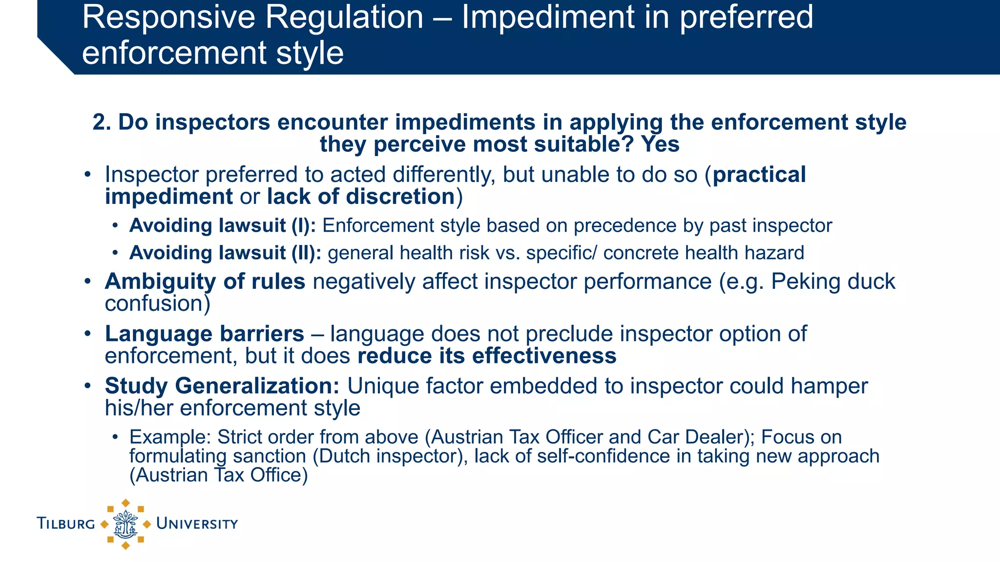 Self Regulation and Responsive Regulation | PDF