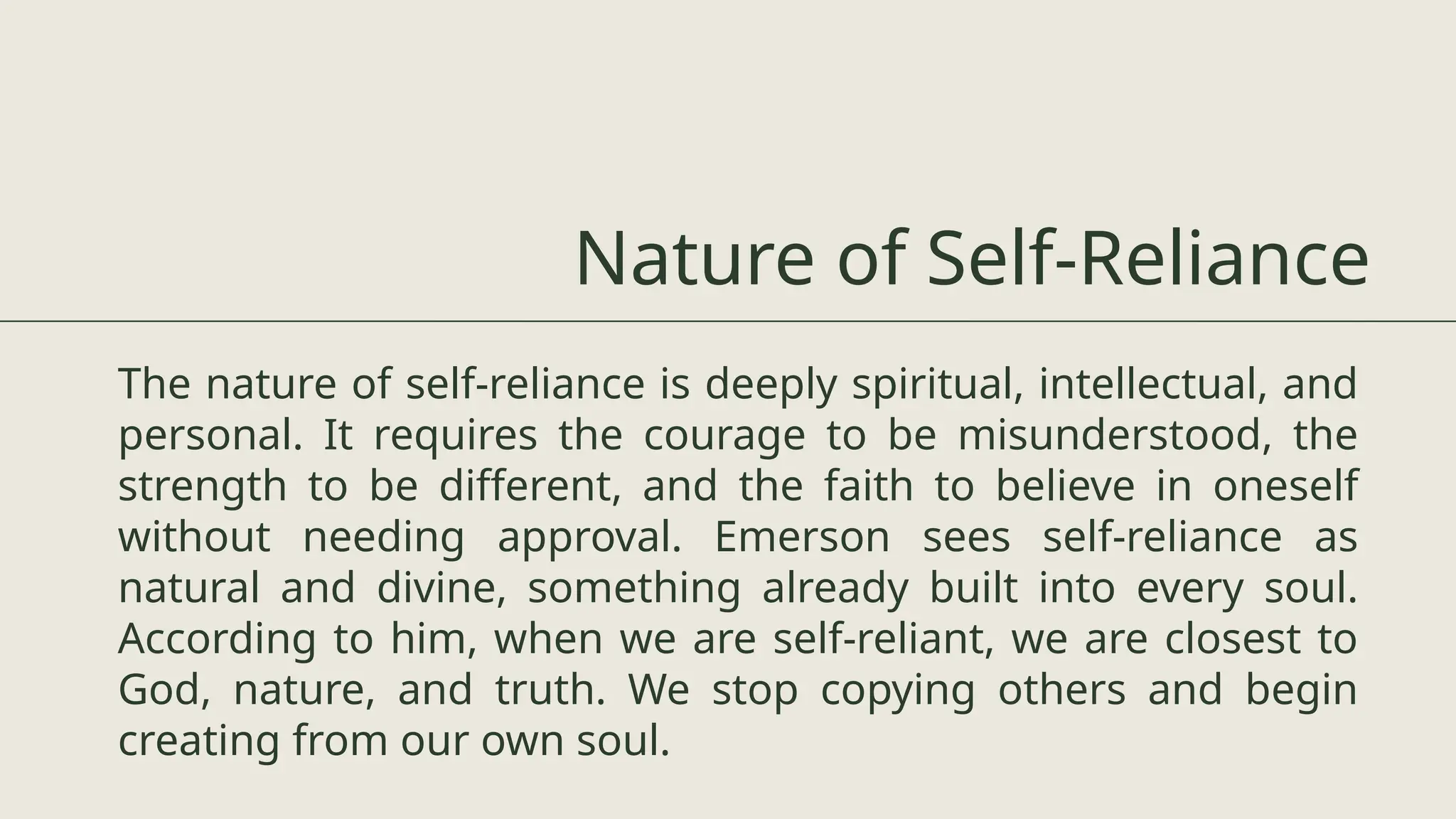 _Self-Reliance_ PPT BY NISHA KUMARI.pptx