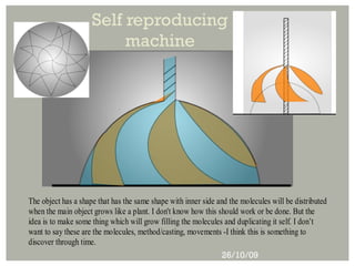 Self Reproducing Machines | PDF | Chemistry | Science