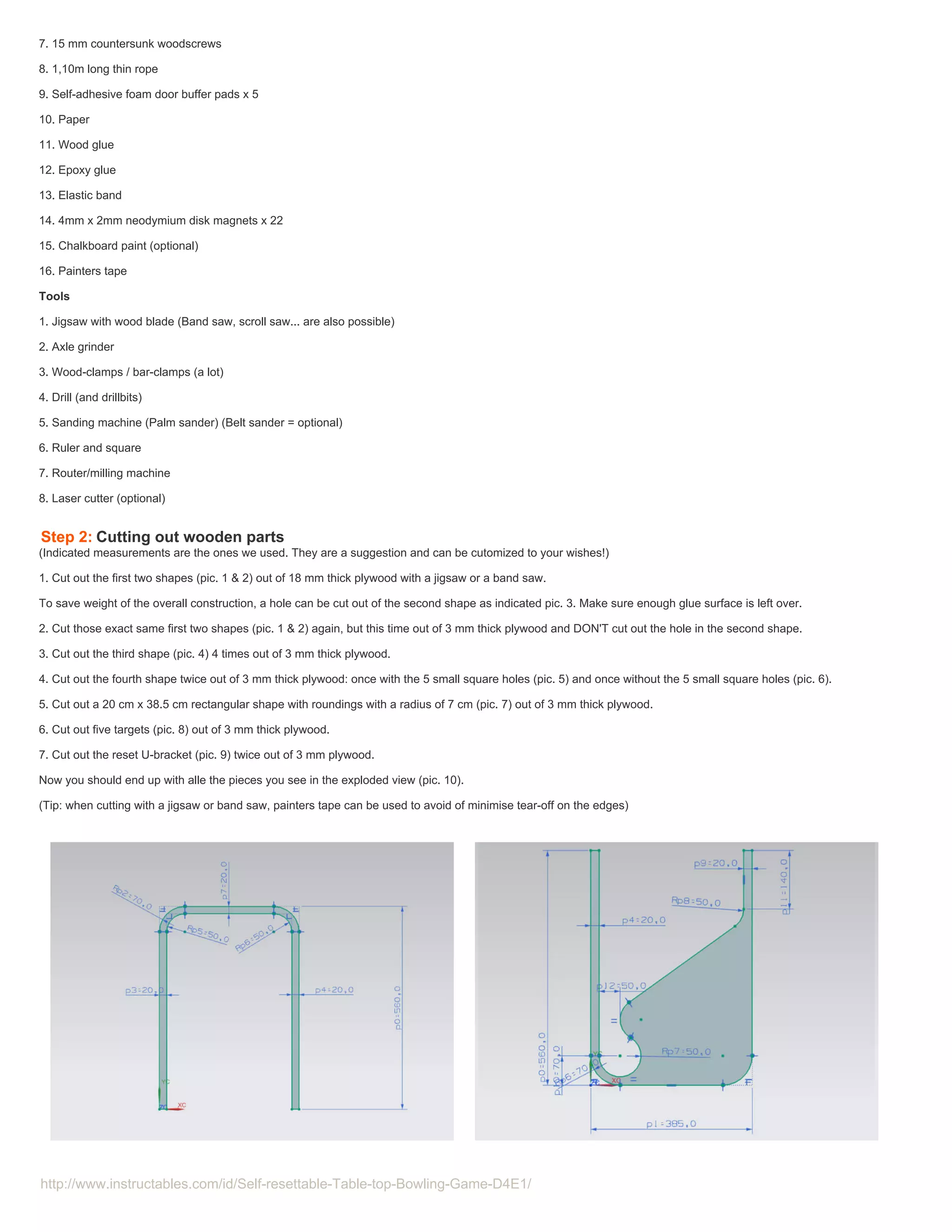 Self resettable-table-top-bowling-game D4E1 | PDF