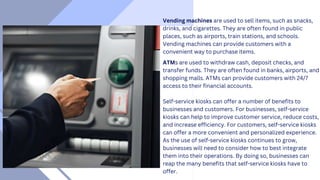 Self-Service Kiosk | PPTX