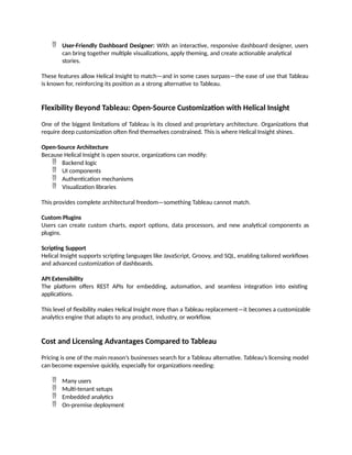 Self-Service Analytics Made Flexible Helical Insight as a Tableau ...