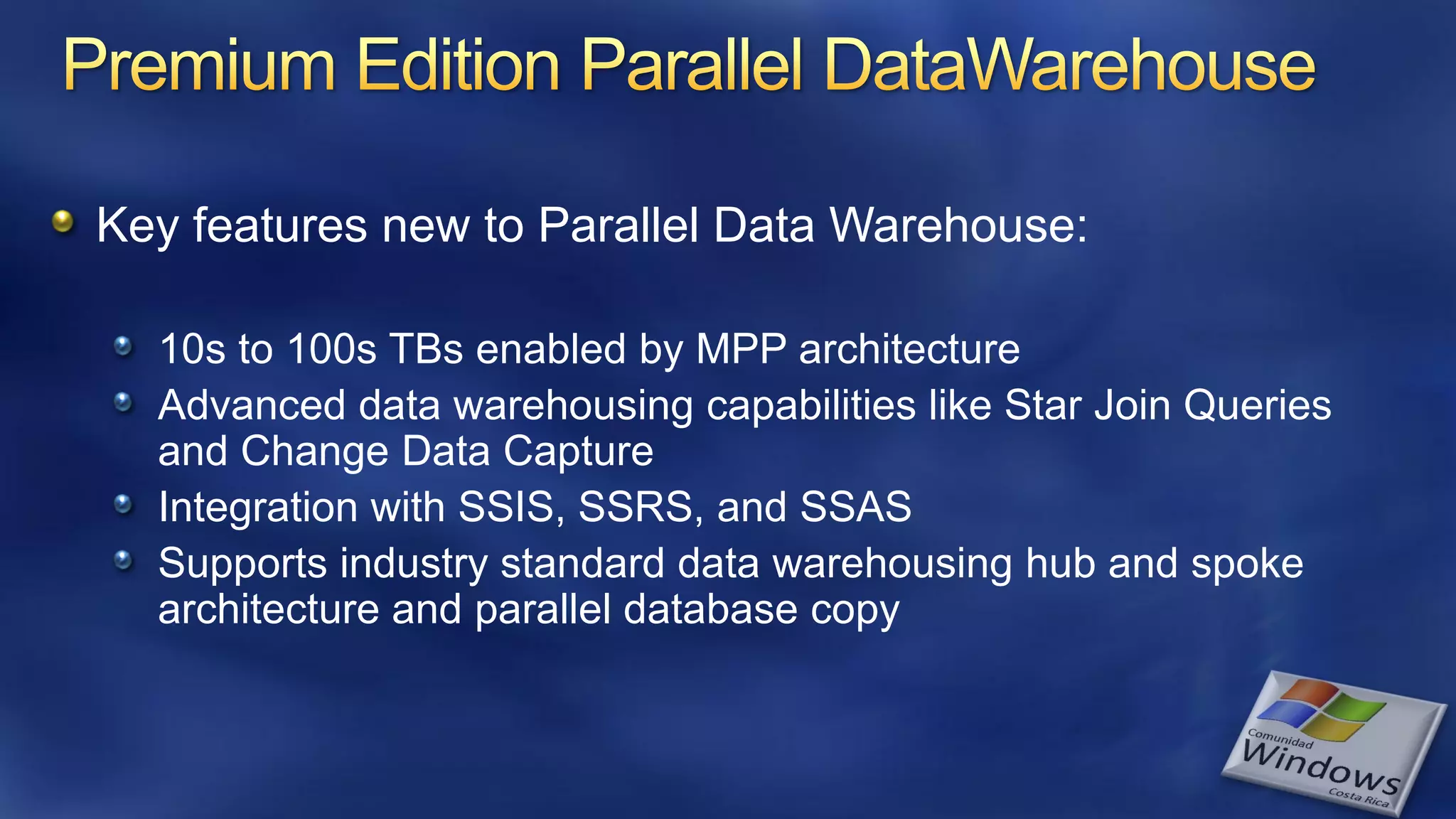 Self service BI with sql server 2008 R2 and microsoft power pivot short | PPT