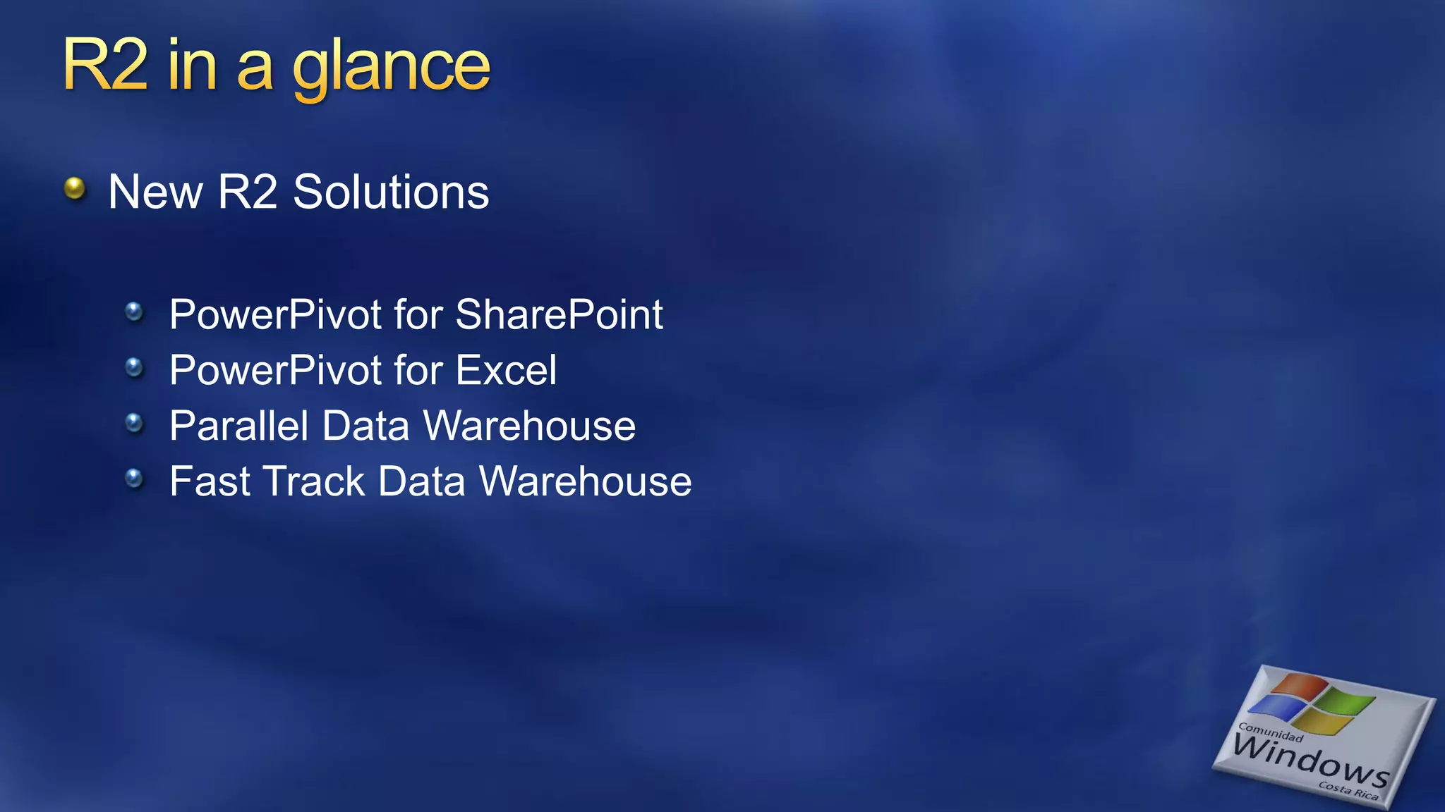 Self service BI with sql server 2008 R2 and microsoft power pivot short | PPT