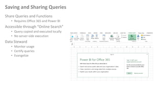 Self-Service Data Integration with Power Query | PPTX