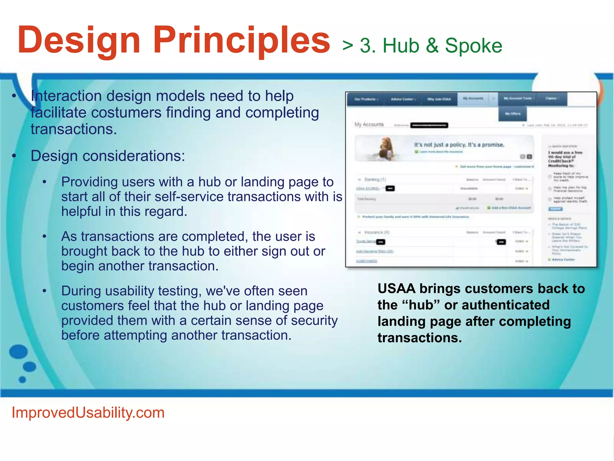 Self service design-principles | PPT