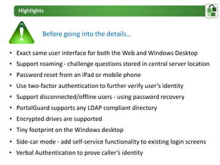 Self-service Password Reset | PDF