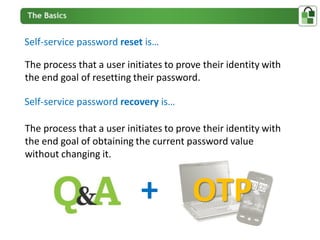 Self-service Password Reset | PDF