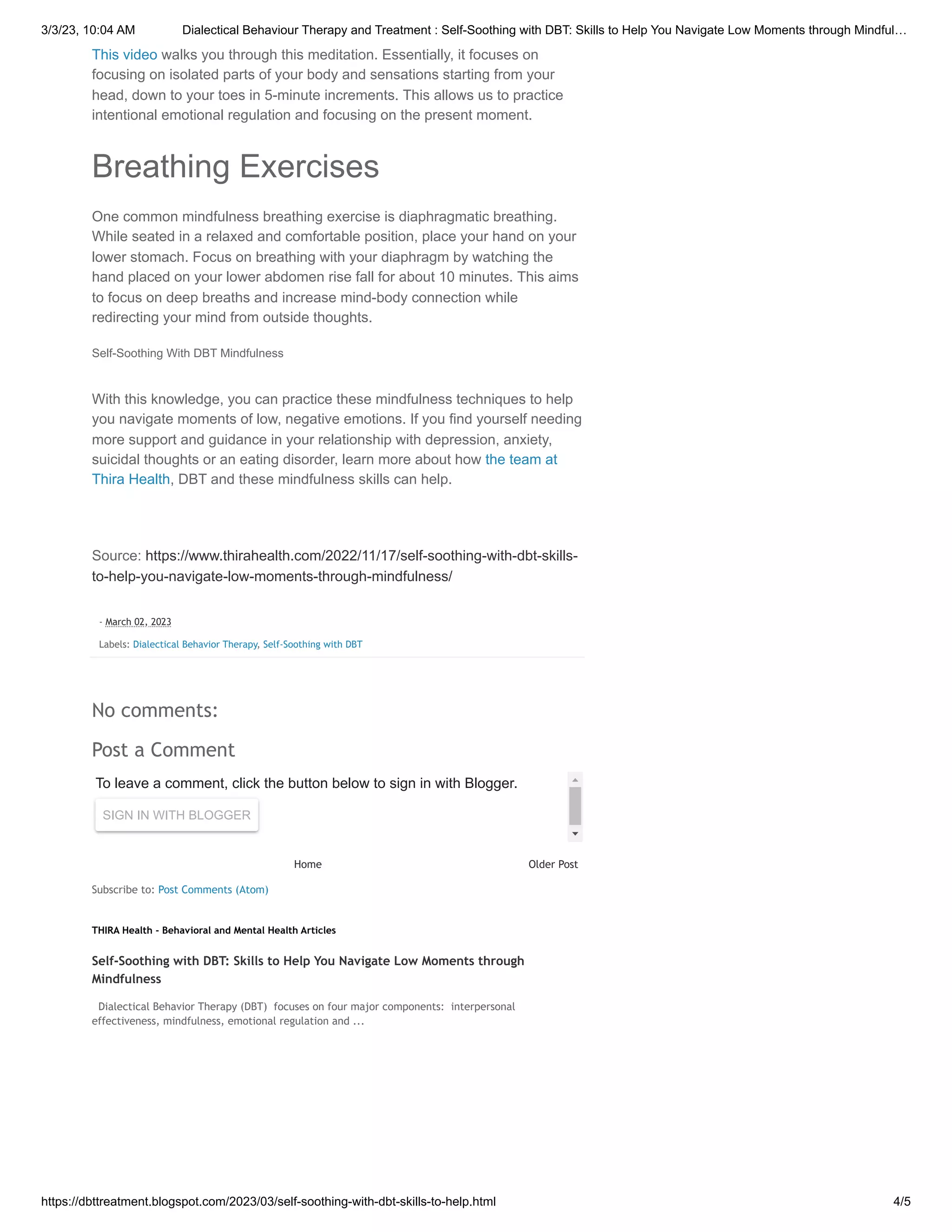 Self-Soothing with DBT_ Skills to Help You Navigate Low Moments through ...