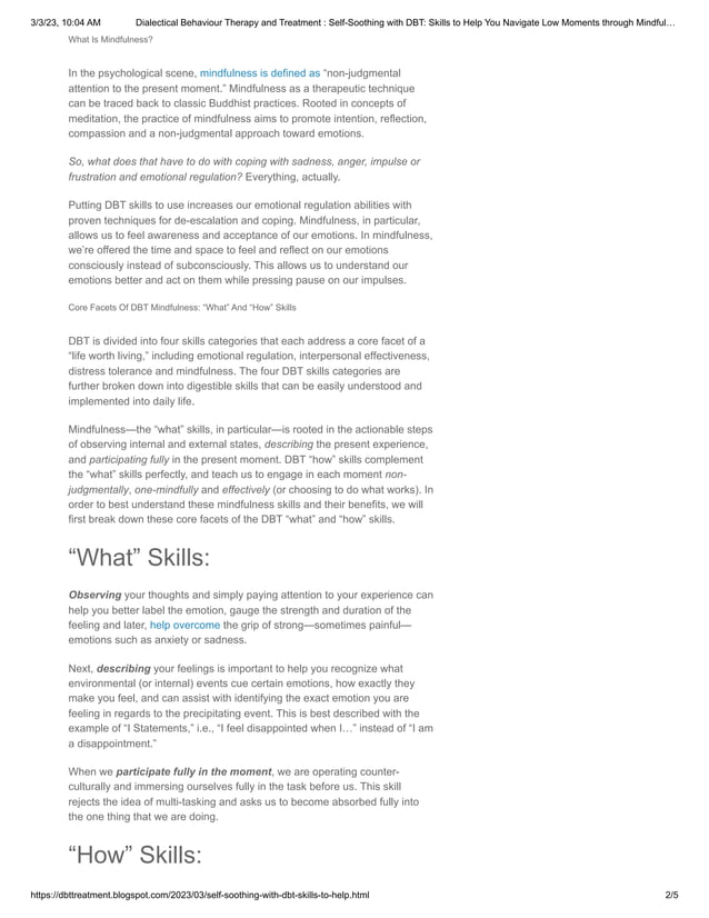 Self-Soothing with DBT_ Skills to Help You Navigate Low Moments through ...