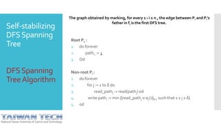 Self Stabilizing Depth-first Search | PPTX | Databases | Computer Software and Applications