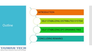 Self Stabilizing Depth-first Search | PPTX | Databases | Computer Software and Applications