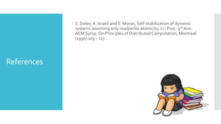 Self Stabilizing Depth-first Search | PPTX | Databases | Computer Software and Applications