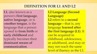 self- study 1 PRAGMATIC DIFFERENCES OF L1 AND L2.pptx