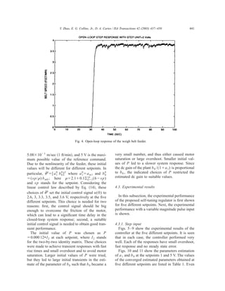Self tuning adaptive control for an industrial weigh belt feeder | PDF
