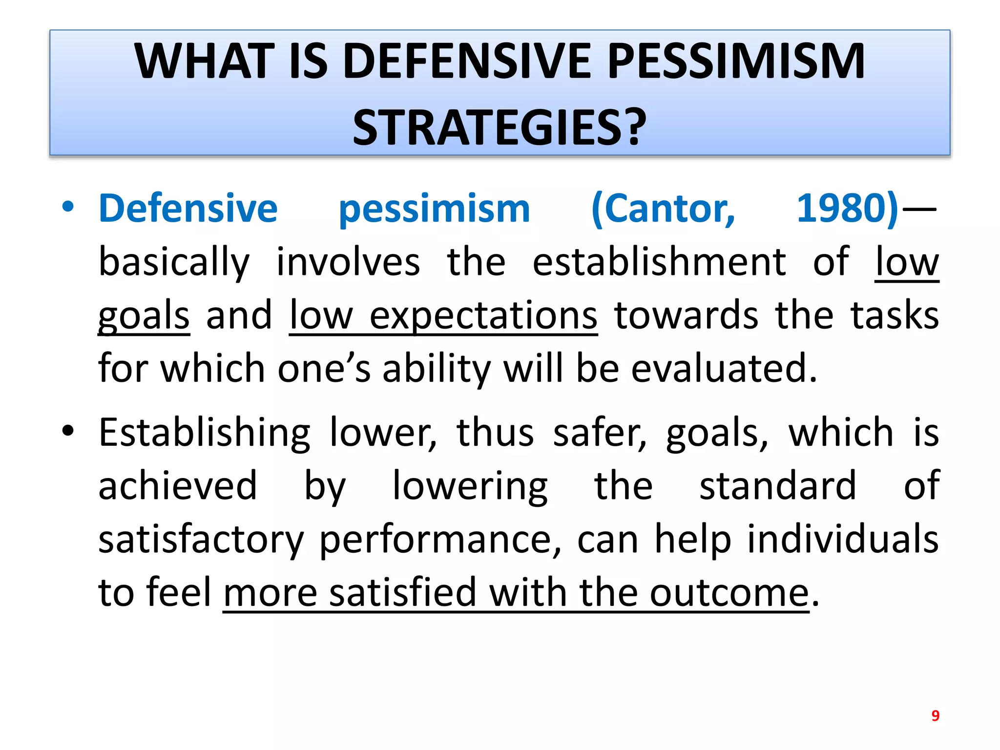 Self-Worth Theory | PPTX