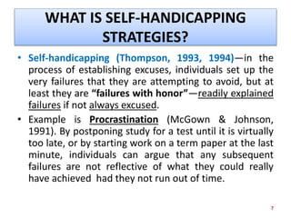 Self-Worth Theory | PPTX