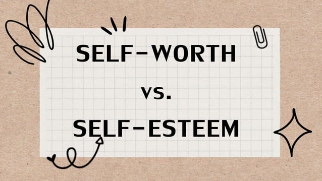 Homeroom Guidance Subject for Grade 11. Lesson: Self-Worth vs. Self ...