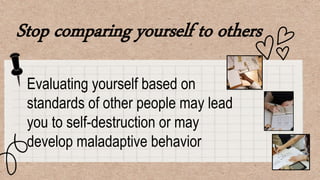 Homeroom Guidance Subject for Grade 11. Lesson: Self-Worth vs. Self ...