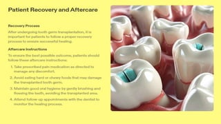 odontoplasty and transplantation of tooth germs | PPTX