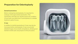 odontoplasty and transplantation of tooth germs | PPTX