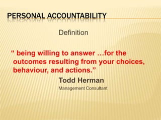 Self accountability jahangir afzal | PPTX