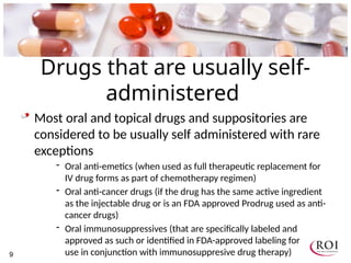 Medicare Self Administered Drugs JM S Ad D.pptx