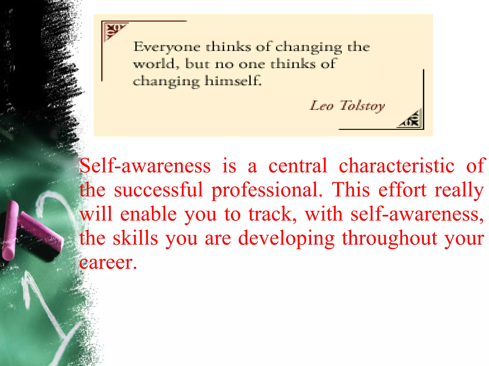Self analysis | PPT