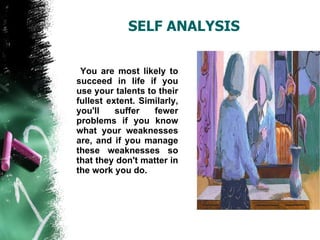 Self analysis | PPT