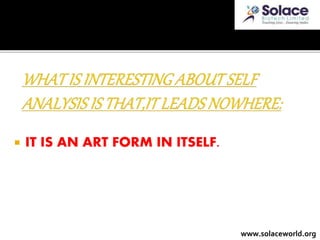 Self analysis | PPTX