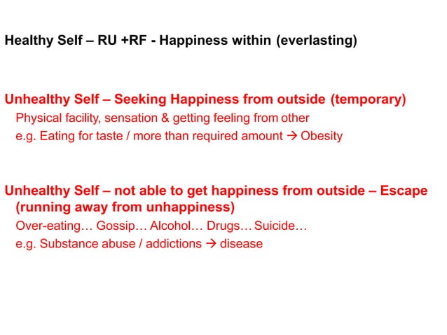 Self and body | PPTX