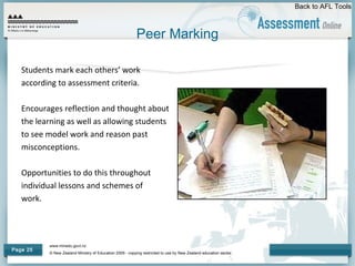Self and peer assessment | PPT