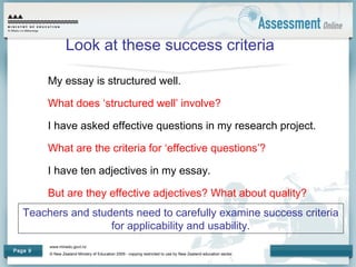 Self and peer assessment | PPT