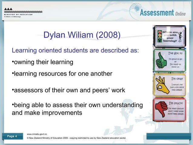 Self and peer assessment | PPT