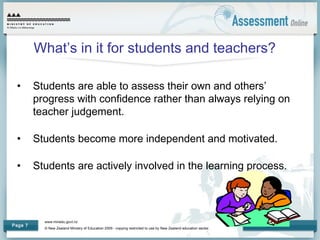 Self and peer assessment | PPT