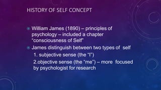 Self and self awareness | PPTX