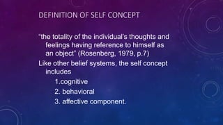 Self and self awareness | PPTX