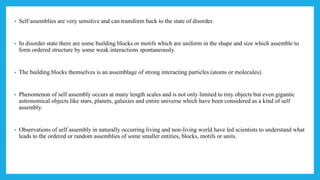 Self assembly.pptx