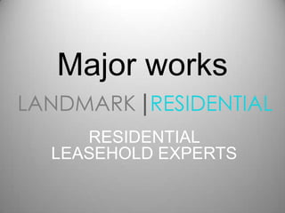 Self Assesment - Major Works | PPTX