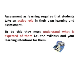 Self Assessment | PPTX